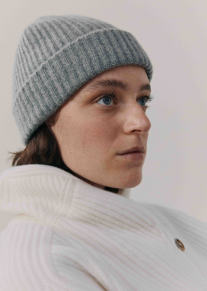 Alex Beanie — Ash Grey – La Garçonne