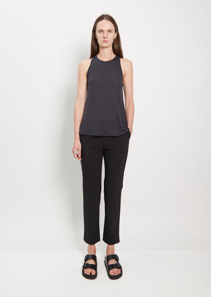 High Neck Tank Top – La Garçonne