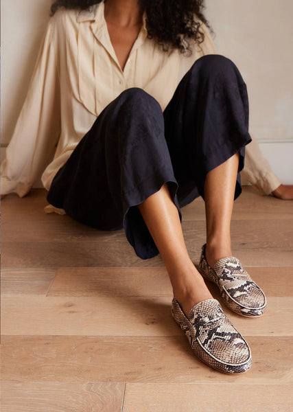 Penny Loafer — Python – La Garçonne