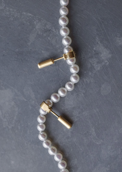 Mini Akoya Pearl Node Strand — 70mm – La Garçonne
