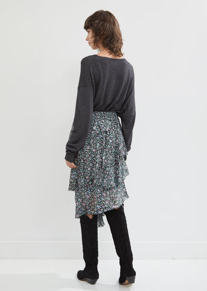 Jeezon Ruffle Skirt by Isabel Marant Étoile- La Garçonne