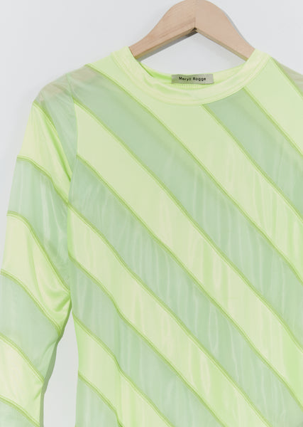 Diagonal Stripe T-Shirt – La Garçonne