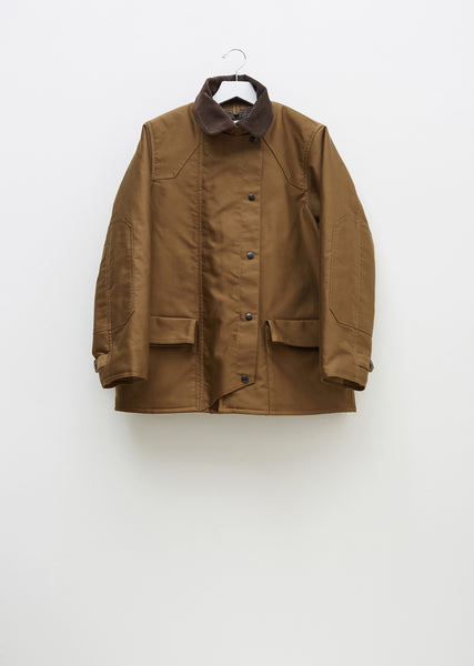 Unisex Moleskin Half Coat by Chimala- La Garçonne