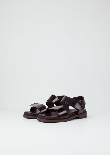 Velcro Strap Sandal – La Garçonne
