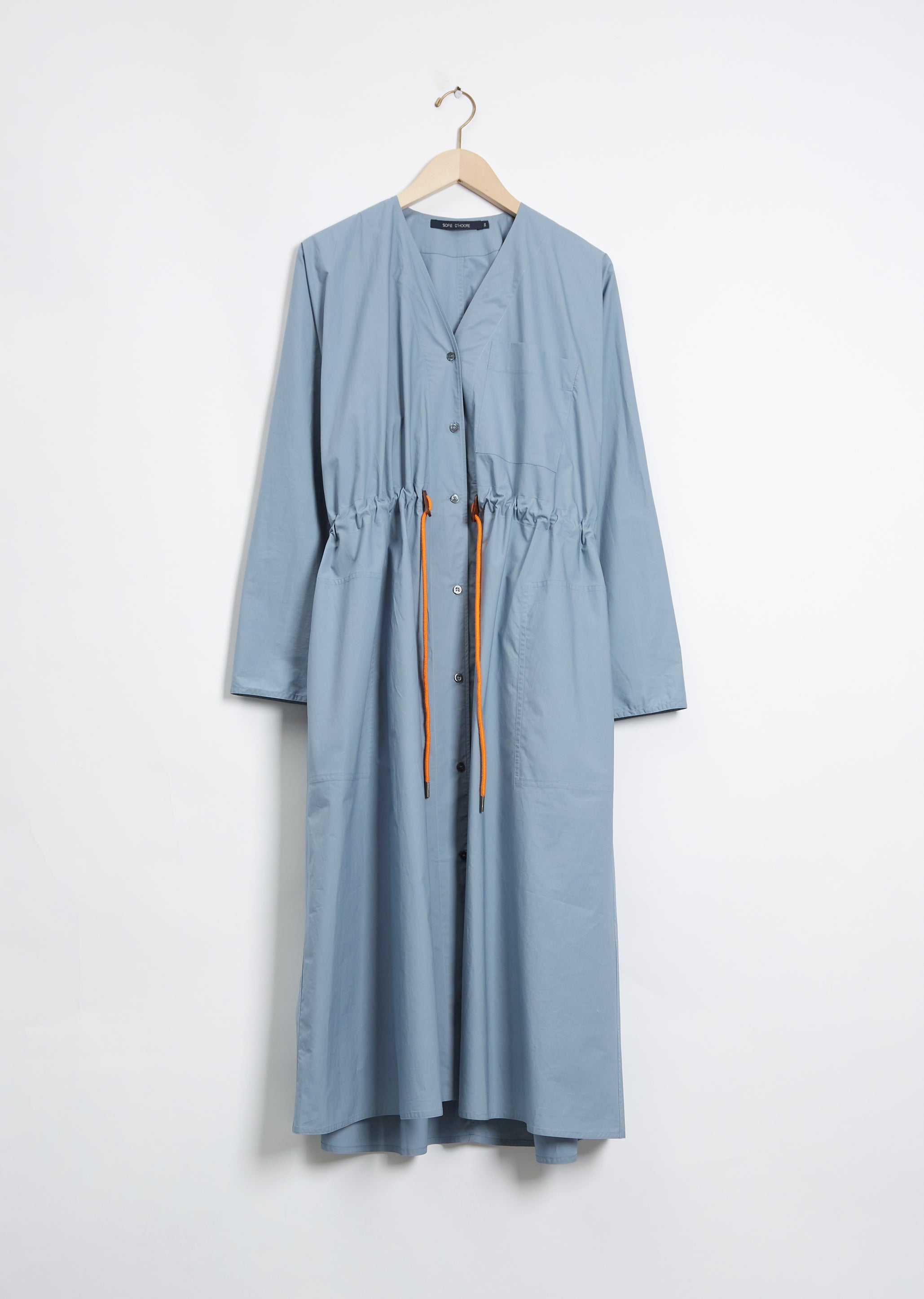 Douglas Button Dress – La Garçonne Douglas Button Dress – La Garçonne