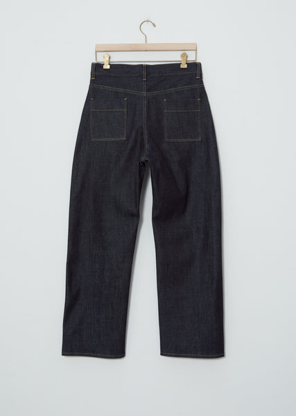Ruthie Cotton Jean — Indigo – La Garçonne