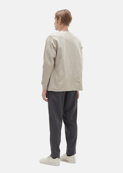 Unisex Moleskin Heavy Milanese Knit Jacket by Chimala- La Garçonne